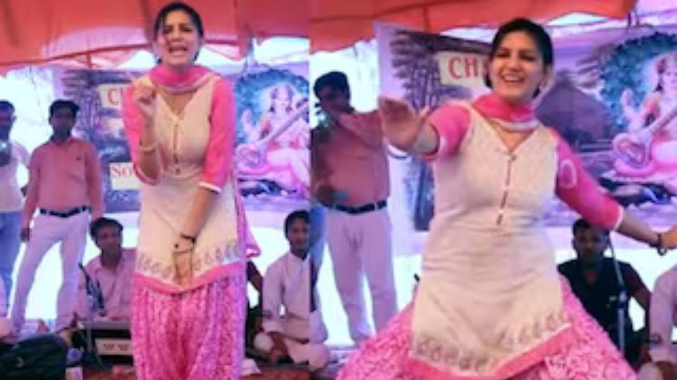 Sapna Chaudhary Dance Video: सपना चौधरी ने Jathar Thoda सॉन्ग पर मचाया ...