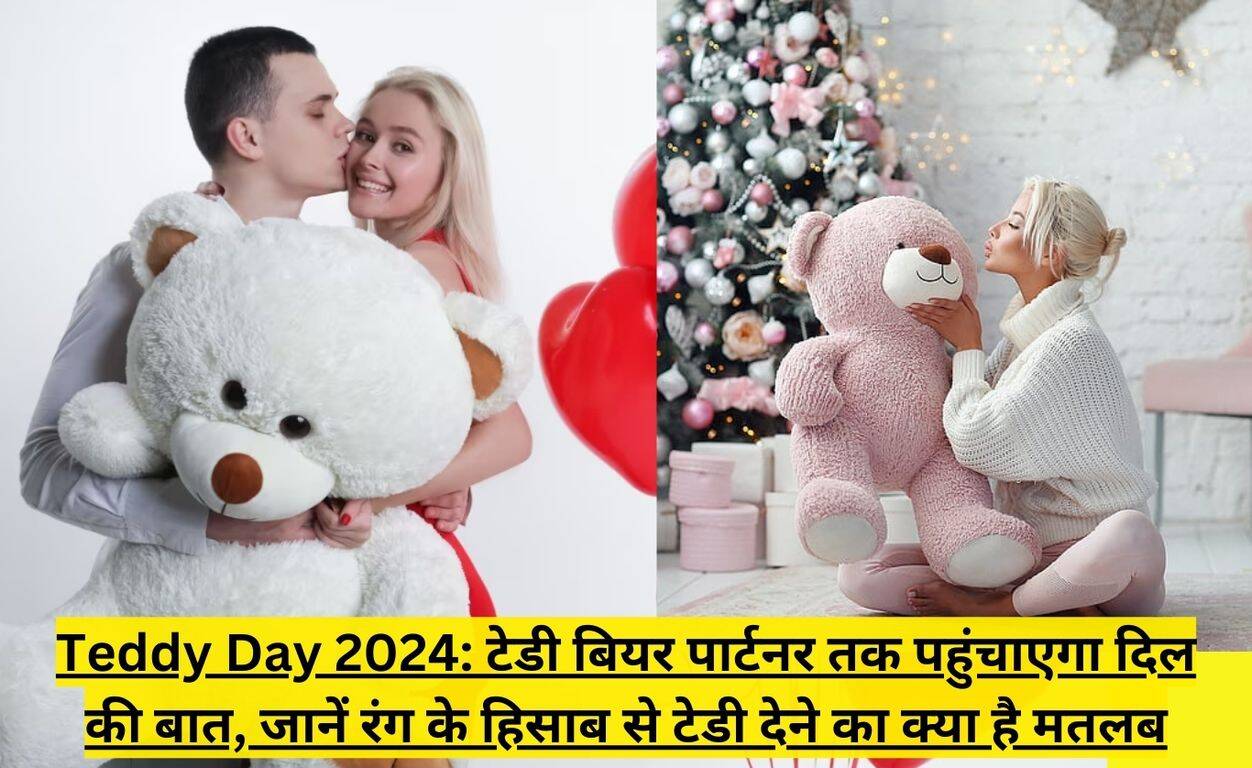 Teddy Day 2024: टेडी बियर पार्टनर तक पहुंचाएगा दिल की बात, जानें रंग के ...